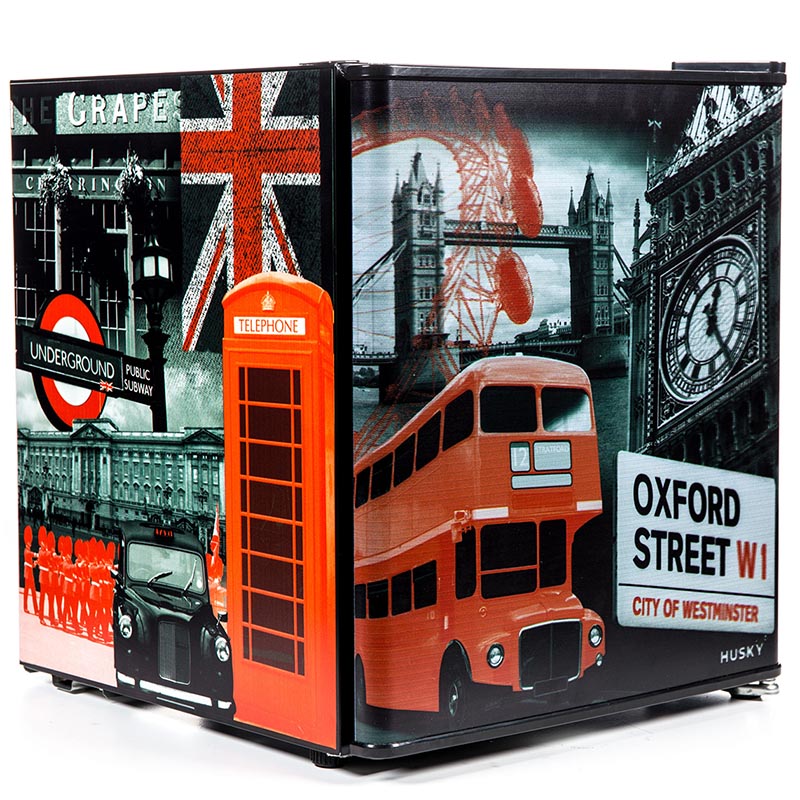 London Mini Fridge • HUS-EL195 • Husky Lifestyle