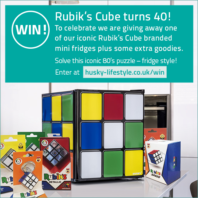 Win a Husky Rubik's Cube Mini Fridge • Husky Lifestyle